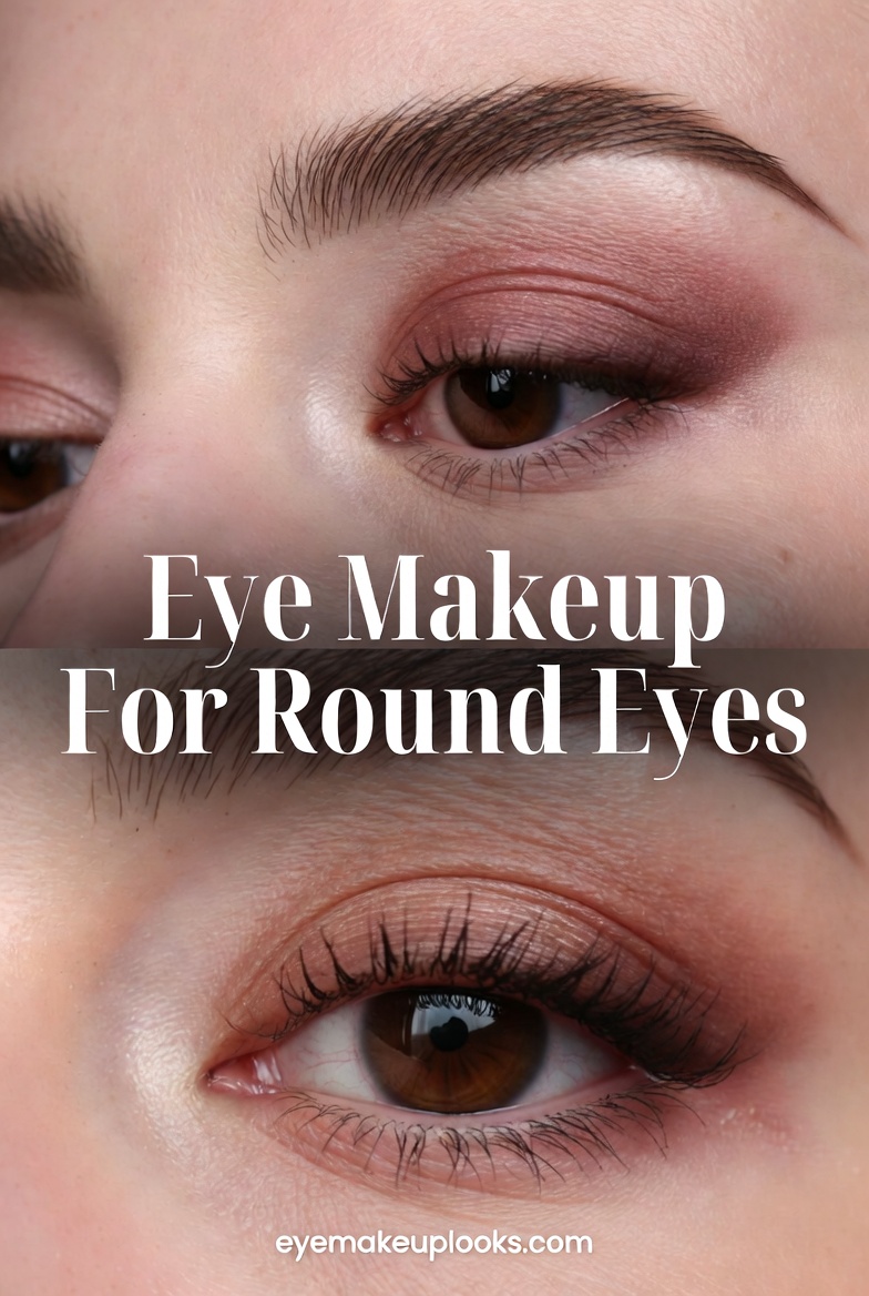 Top Eye Makeup Tricks to Define Round Eyes