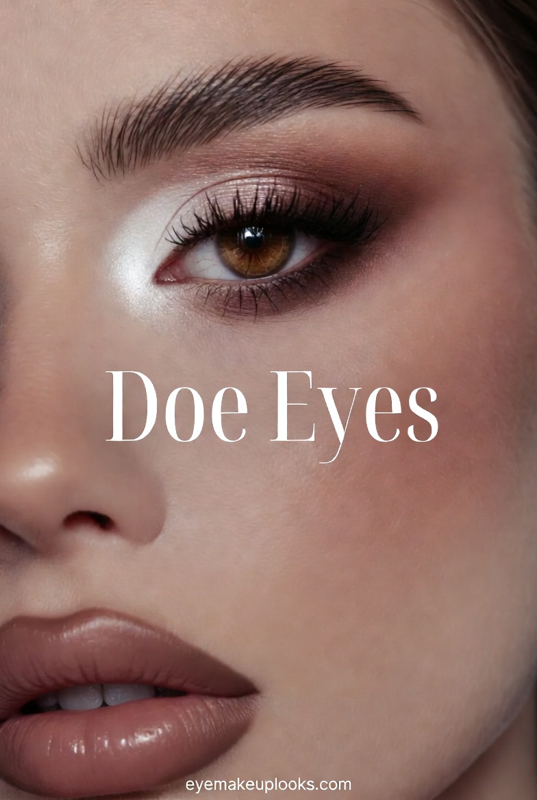 20 Doe Eyes Makeup Ideas That Will Transform Your Look